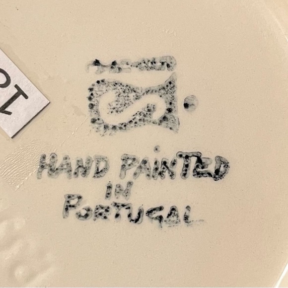 Secla | Dining | Vintage Handpainted Secla Pottery Portugal Small ...